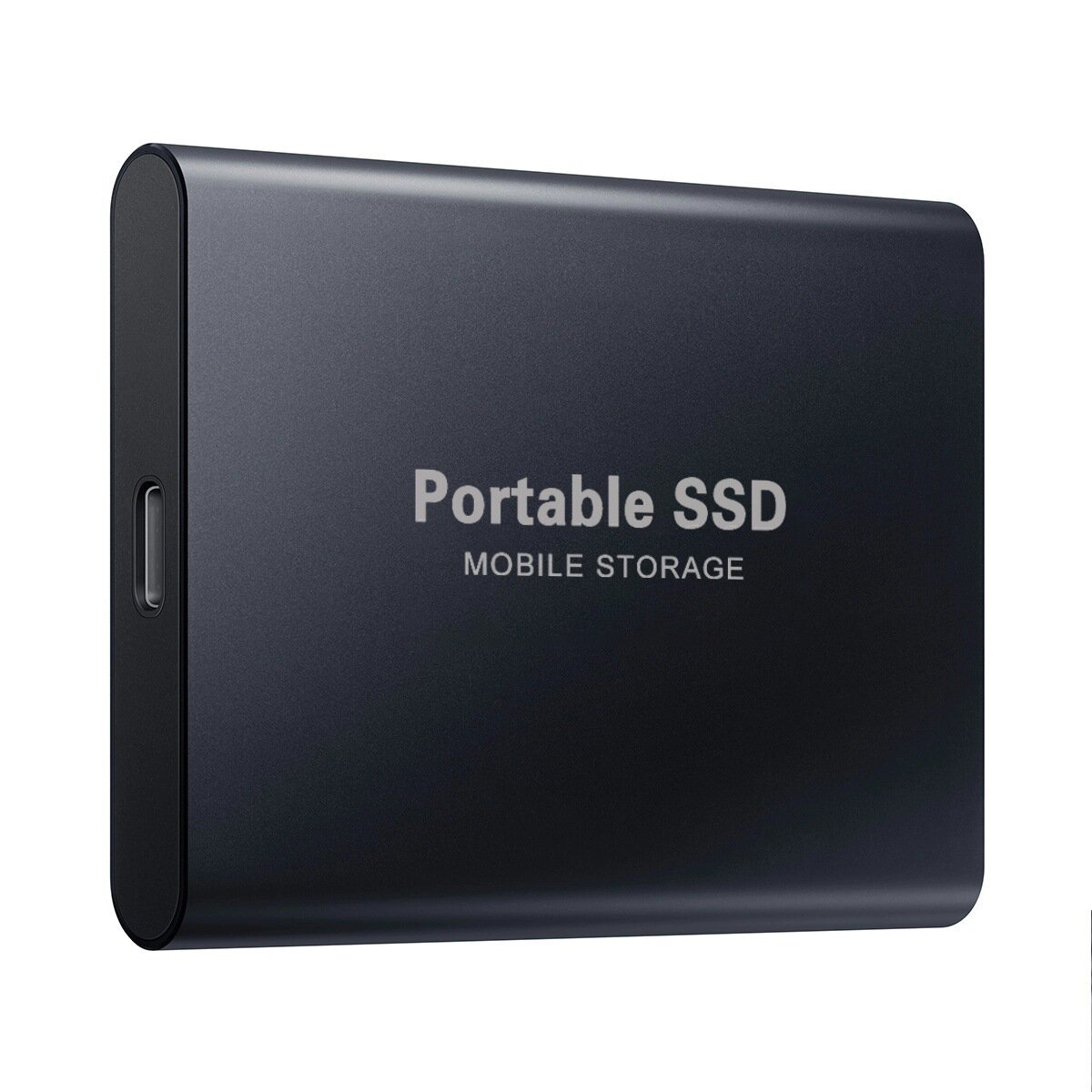 4 ТБ Внешний SSD-диск (4T), USB 3.0, чтение - 500 Мб/с, запись - 500 Мб/с, Металл, синий, черно-серый