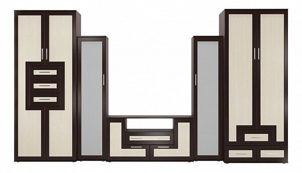 Стенка-горка для гостиной Mebelion Мебелайн-5