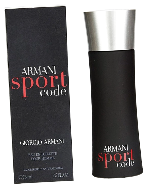 Мужская туалетная вода Giorgio Armani Armani Code Sport Edition 75 мл - Код Спорт