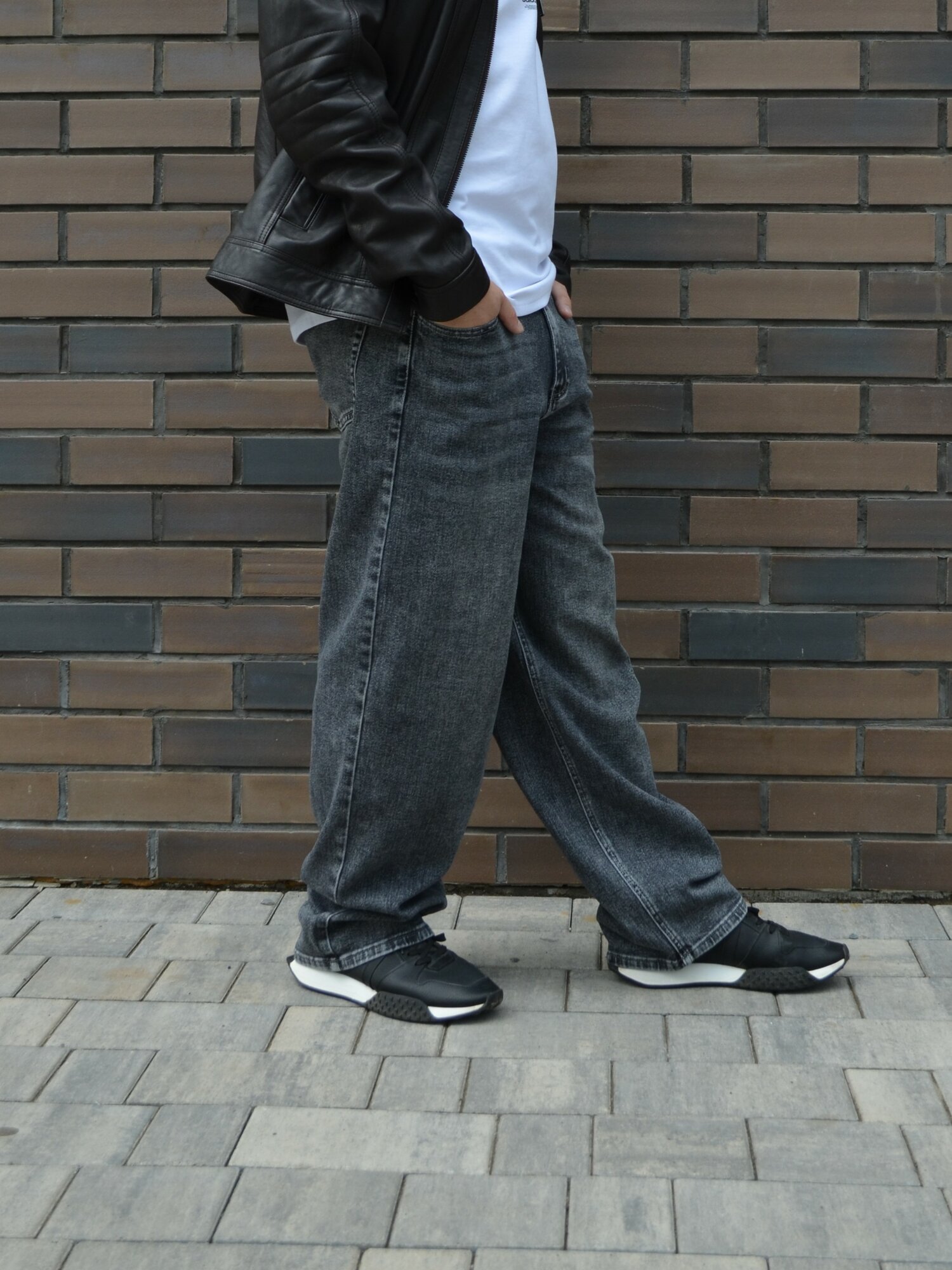 Джинсы багги  Y2K