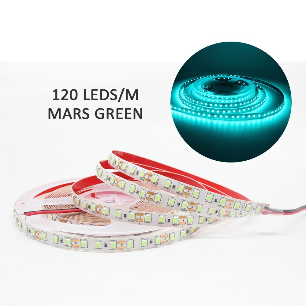 Светодиодная лента Mars Green 120LEDs/M, 1 м, зеленый