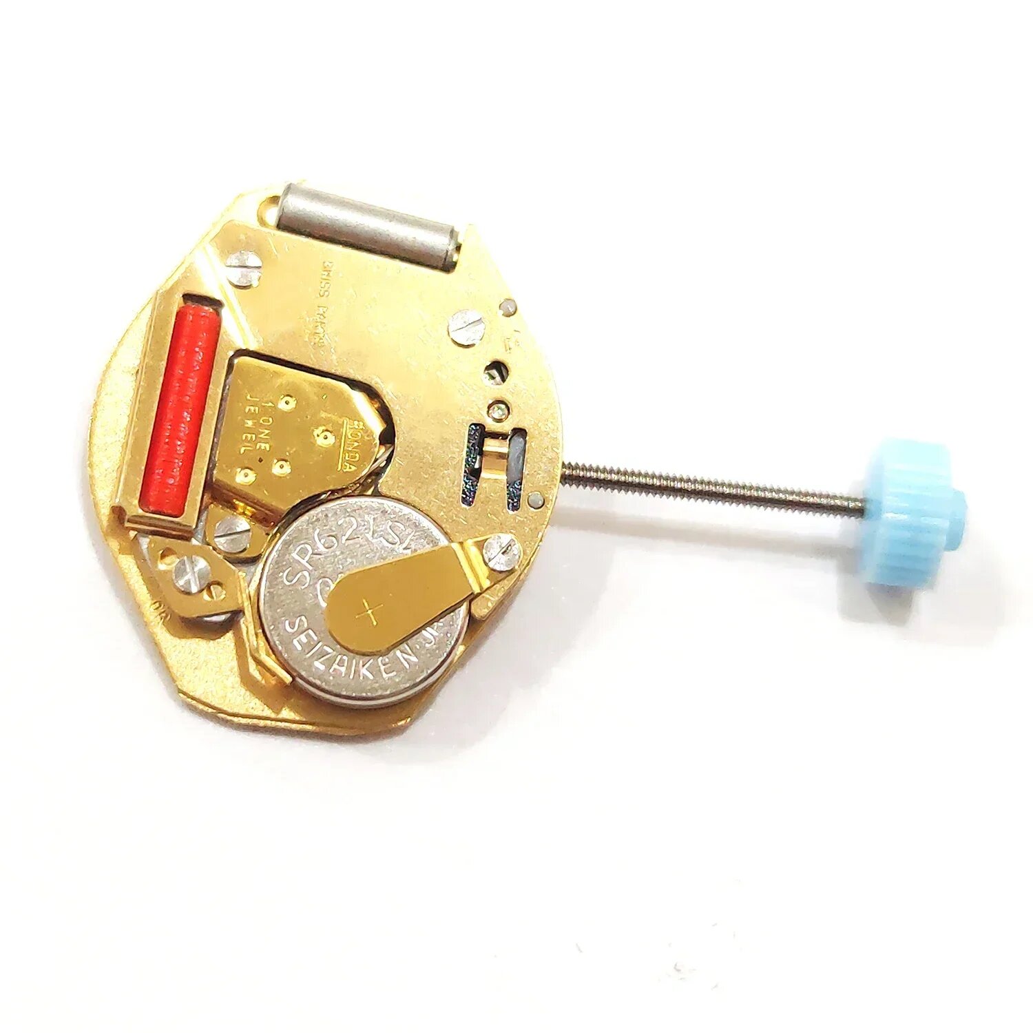 Запасной механизм для ремонта кварцевых часов, запасная часть со стержнем и батареей, 3-контактный для RONDA 733, детали инструментов для часов