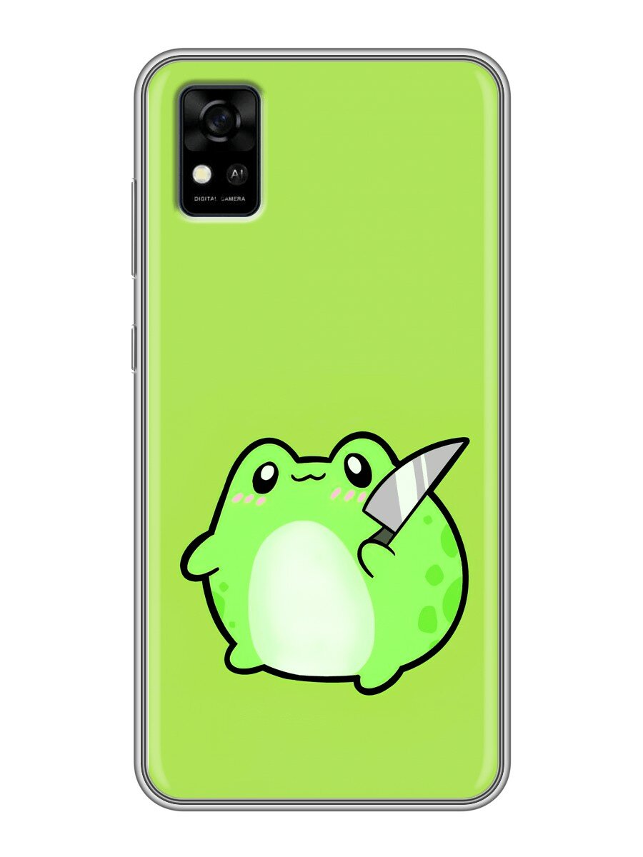 Чехол для ZTE Blade A31 с принтом Смешной принт (ЗТЕ Блейд А31)