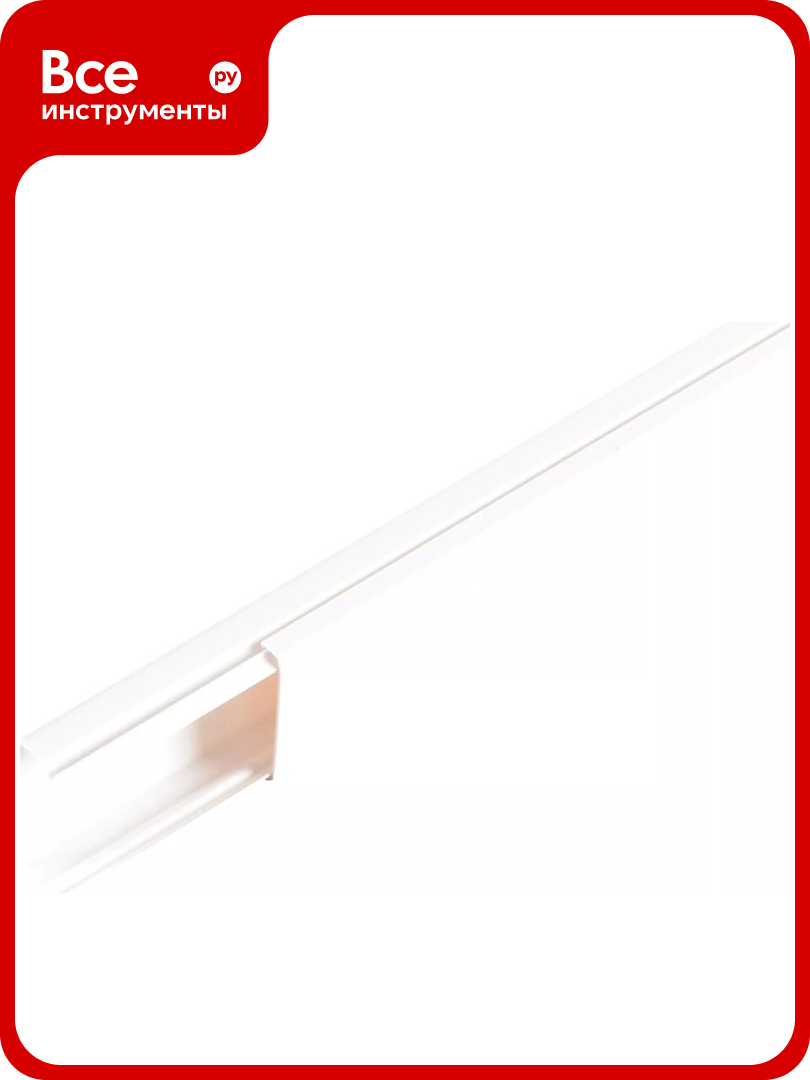 Мини-канал Legrand Metra 40x16 мм 220_028642 кабель-канал ПВХ белый IP40 парапетный тип