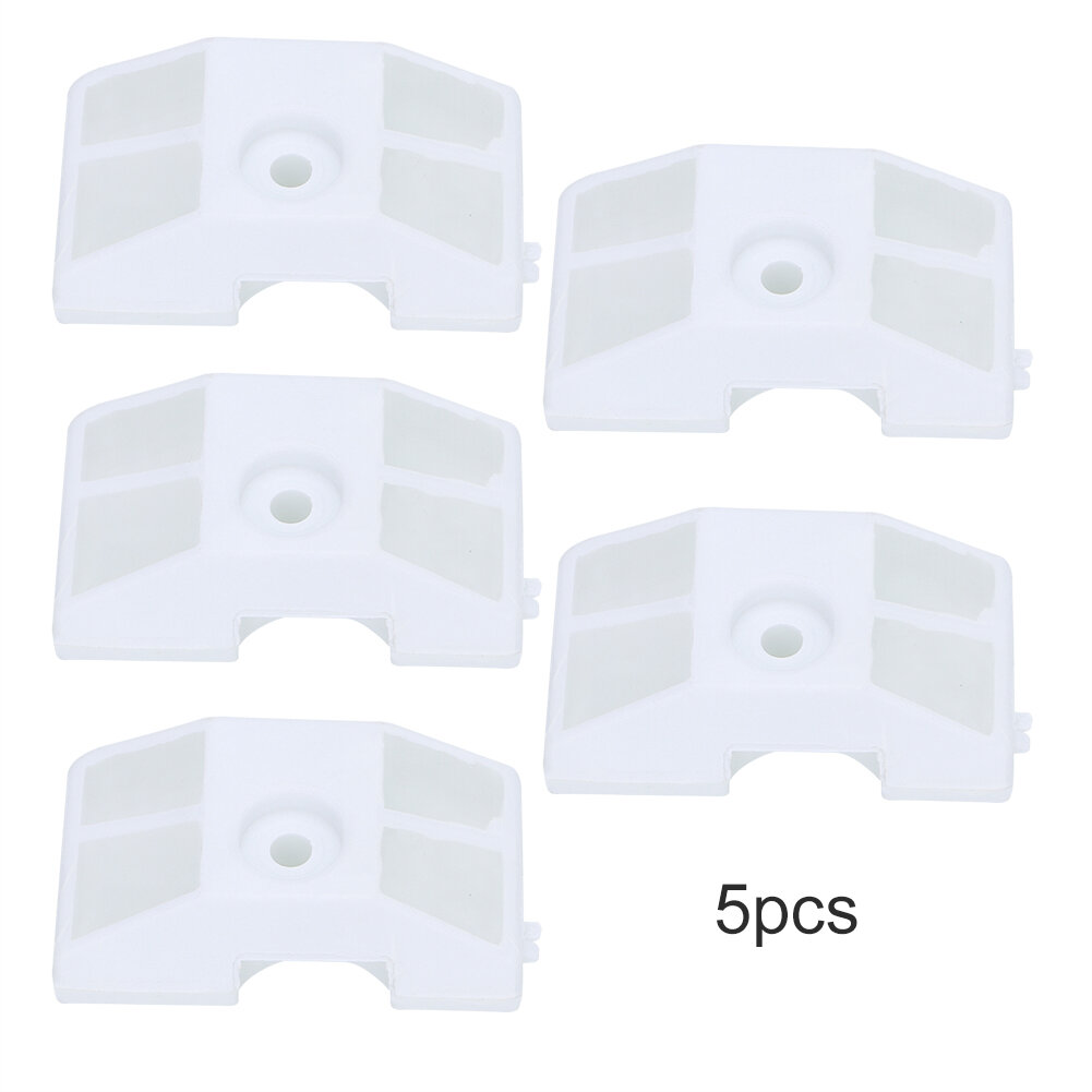 5 пластиковых очистителей воздушного фильтра для бензопилы 4500 5200 5800, совместимых с бензиновыми двигателями 45 куб. см, 52 куб. см, 58 куб. см, простая в использовании, прочная замена