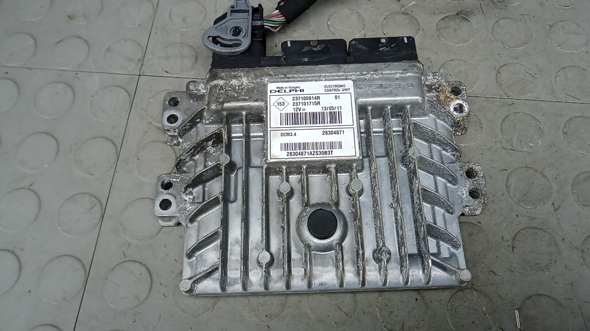 Блок управления двс RENAULT MEGANE 3, Номер 237100914r