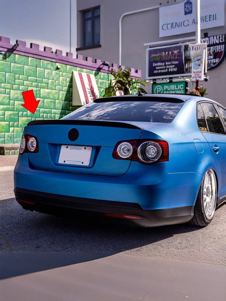 Спойлер дактейл для Volkswagen Jetta 5
