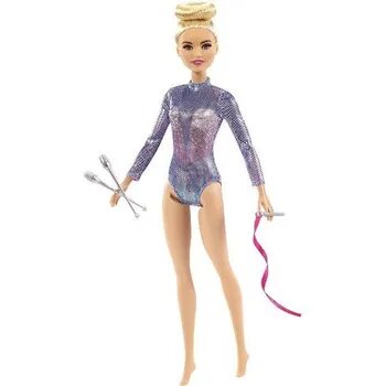 Кукла Барби, игрушка Barbie Профессии, кукла для девочки Mattel Художественная гимнастка DVF50_GTN65