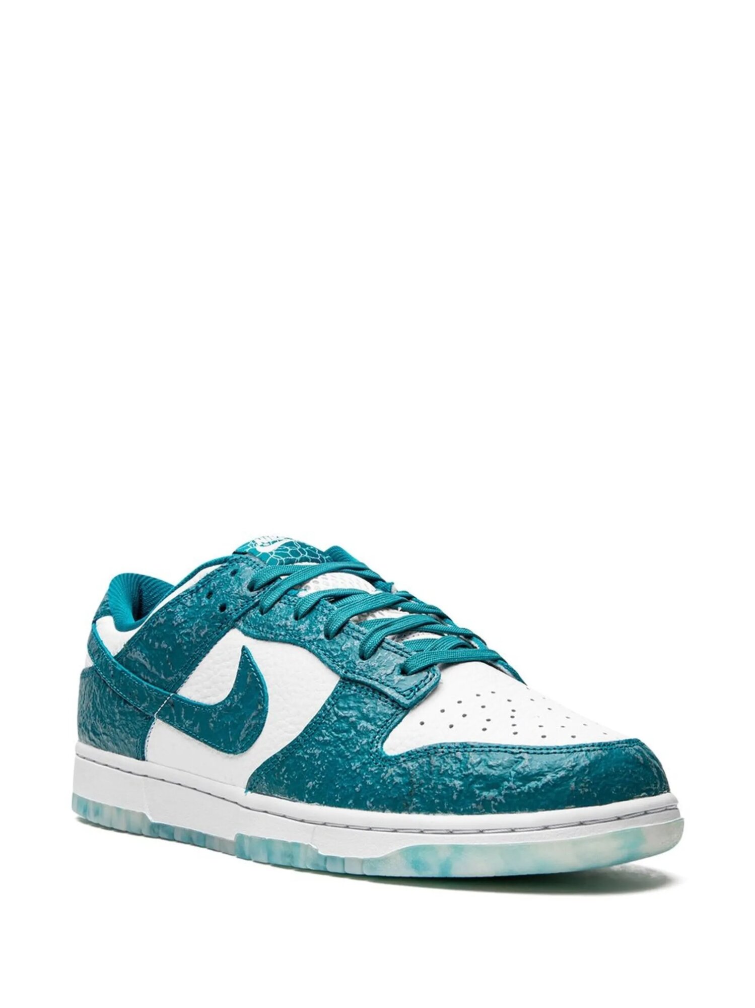 Кроссовки NIKE Dunk Low, размер 11.5 US, серебристый — фото 1
