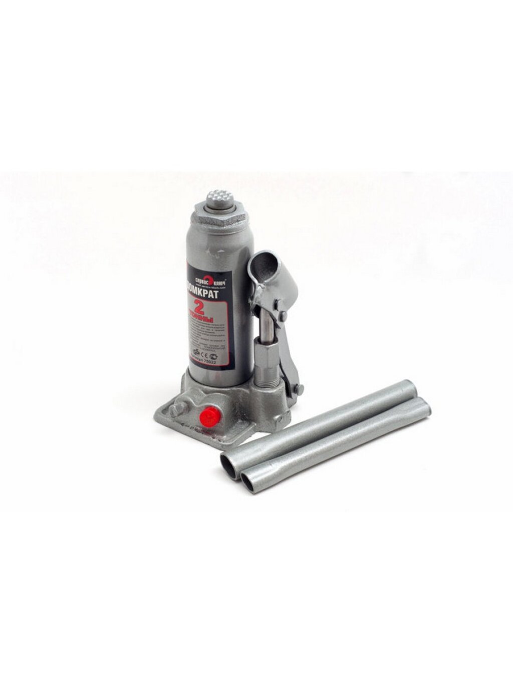 Домкрат бутылочный Сервис Ключ 2 т 158-308 мм в кейсе