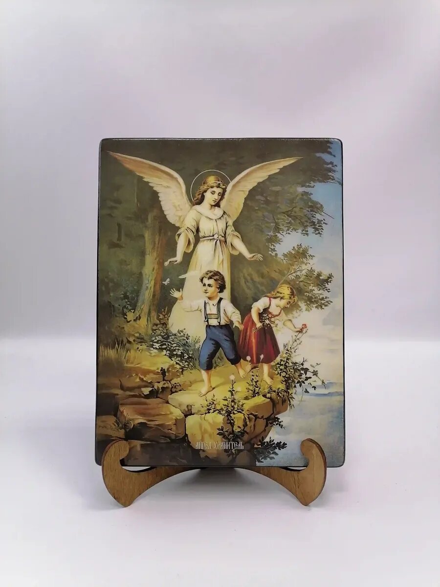 Ангел-Хранитель, 18x24x3 см, арт Ид4821-3