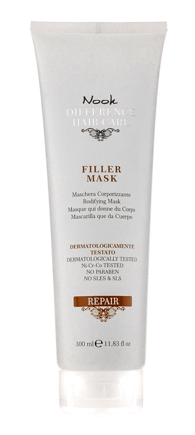 Маска NOOK Repair для сухих, поврежденных и тонких волос Ph 4,0, 300 мл