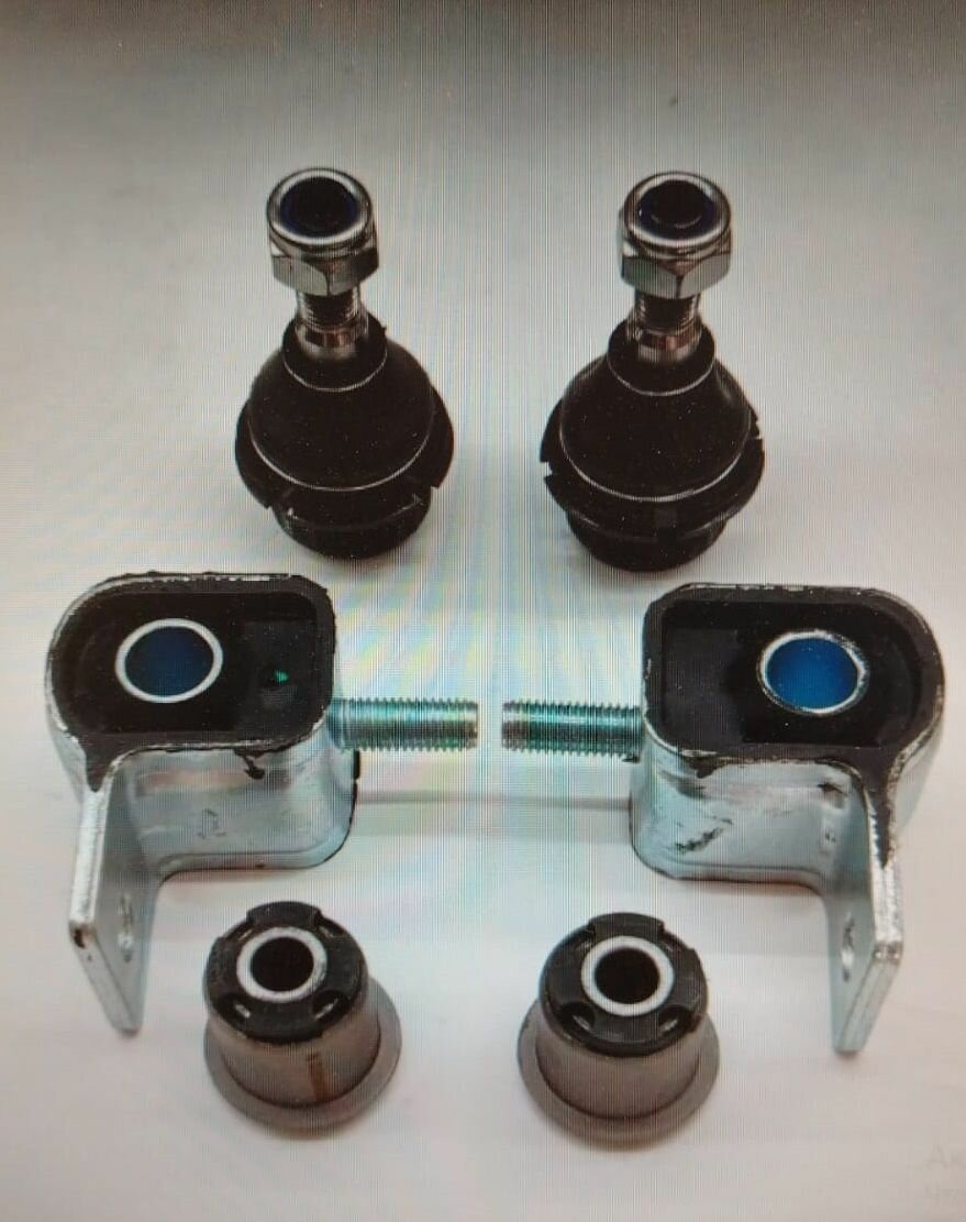 Шаровые и сайлентблоки - комплект на передние рычаги Iran Khodro Samand / Саманд /