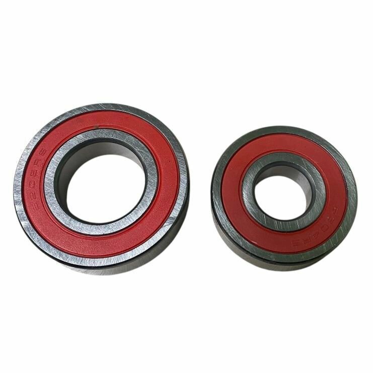 Подшипники 6206+6304 первичного вала КПП/6 тяжелого мотоблока (1 комплект)