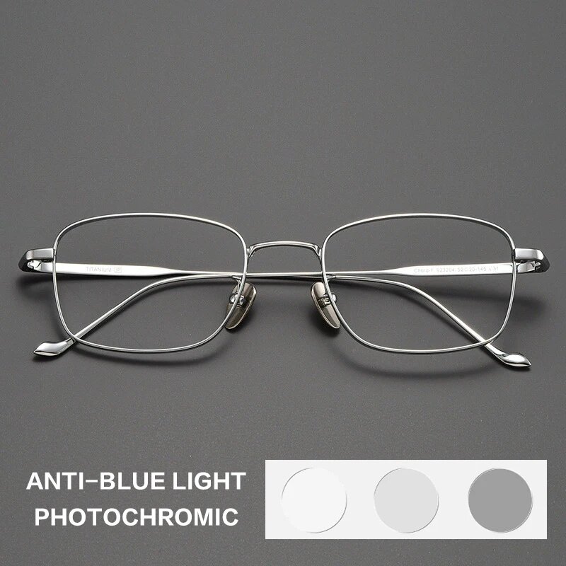 Dsnietp очки для чтения из титана, фотохромные, мужские и женские C1-Photochromic, -250