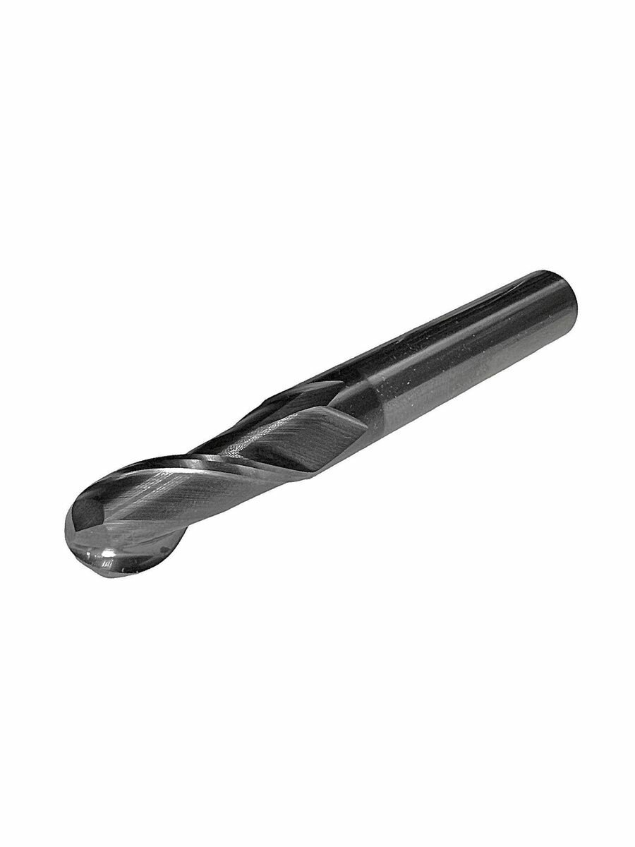 Фреза сферическая (радиусная) твердосплавная цельная 8 Z2 R4