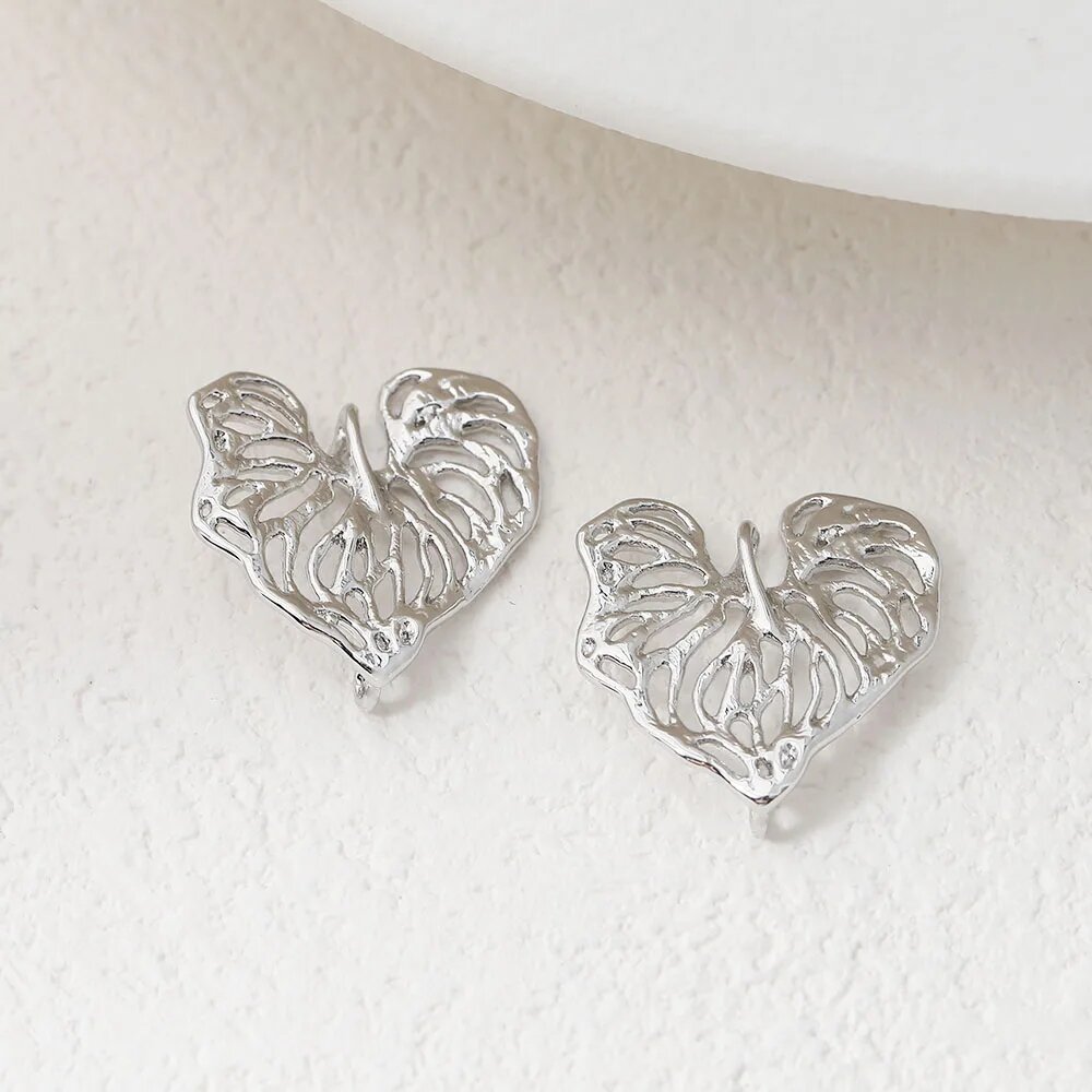 Подвески-талисманы QTOUYE латунь позолоченные 14К 4 шт Charms