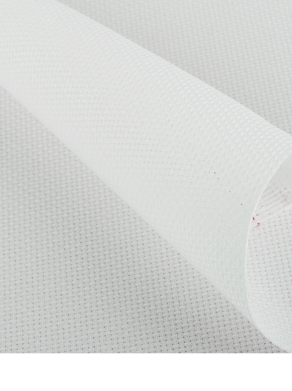 Канва K04"Gamma"Aida№14,100% хлопок, размер 50 х 50 см, цвет белый, заводская фасовка,1 шт