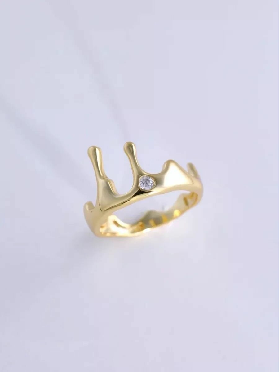 Кольцо, фианит