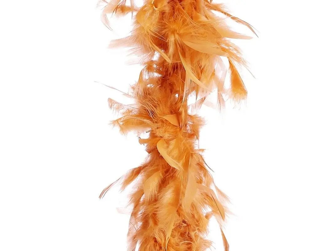 Гирлянда БОА из перьев, персиковая, 180 см, Edelman