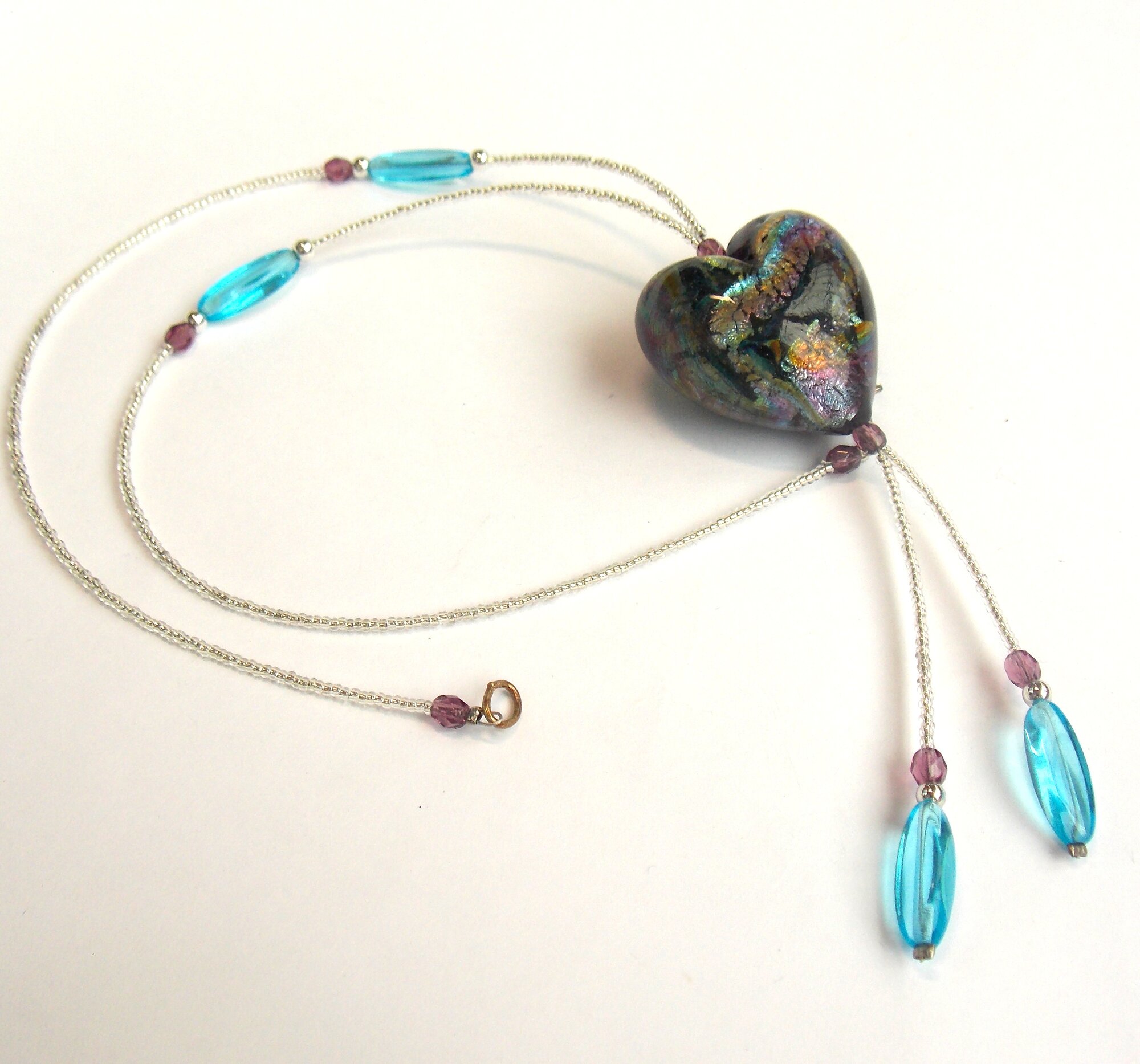 Колье, муранское стекло