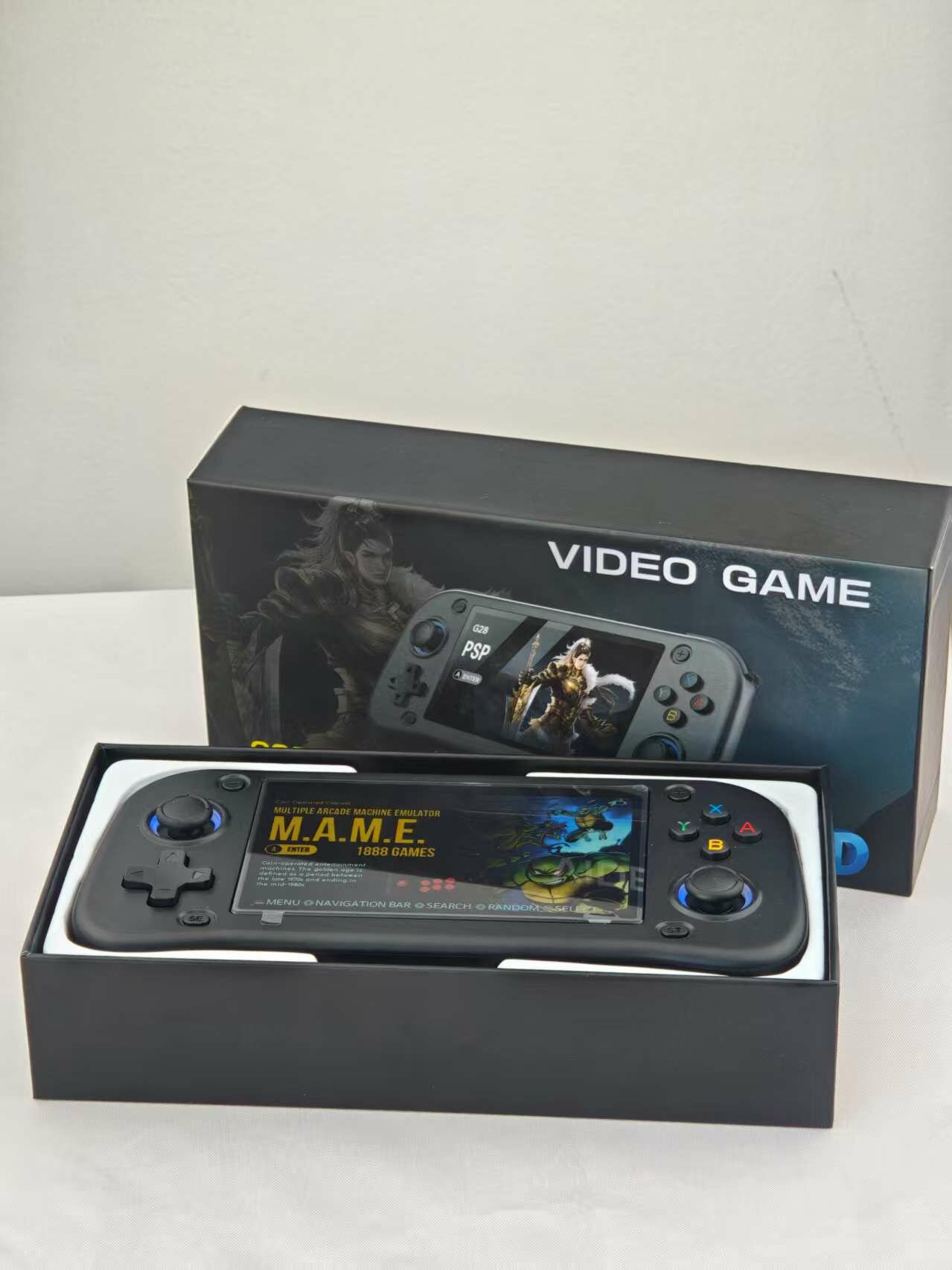 Кросс-бордерный популярный G28 открытый исходный код портативная консоль HD с большим экраном PSP портативная игровая консоль аркадная IPS игровая консоль, подключаемая к электричеству