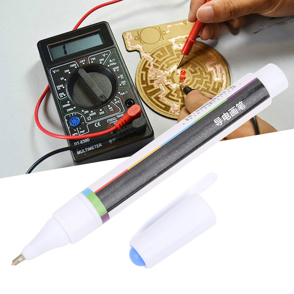 Проводящие чернила Ручка Электронные схемы Писец Рисует схемы Проводимость Быстрая сушка на воздухе