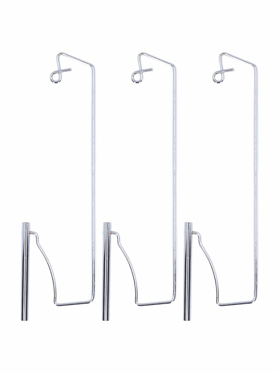 Подставка для ниток из нержавеющей стали, 3 шт, для старомодных швейных машин, независимая упаковка, легкий держатель нити из материала из нержавеющей стали