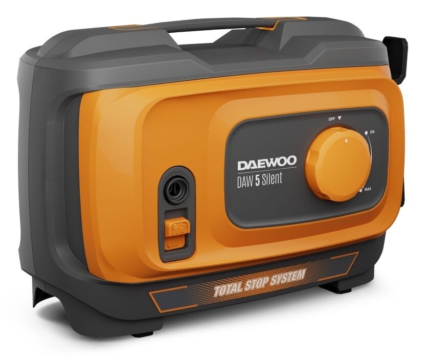 Промышленный пылесос DAEWOO / Дэу DAVC 2000 HOME универсальный со шлангом, сухая и влажная уборка, оранжевый, объем бака 20л, 565х375х425мм, 1500Вт / техника