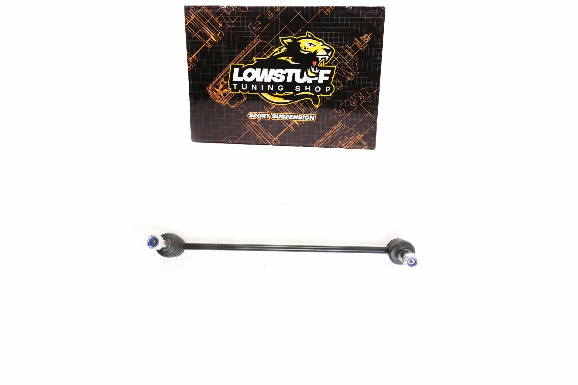 BMW X5 E53 Стойка стабилизатора переднего левая LOWSTUFF 51BM0091