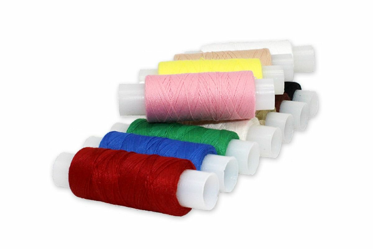 Нитки швейные 45ЛЛ 120м Набор 11шт (мультиколор)