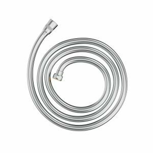 Шланг для душа ПВХ 1.5 м с защитой от перекручивания хром TOKITO