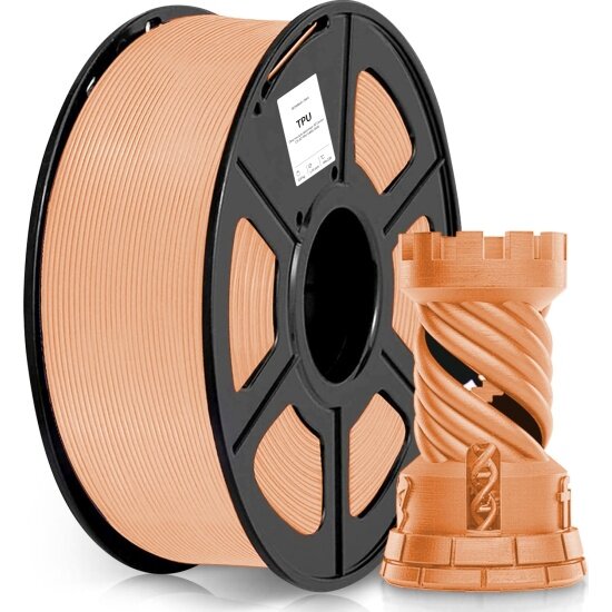 Cactus Пластик CS-3D-TPU-0.8KG-SKIN TPU/1.75мм/0.8кг/336м/бежевый