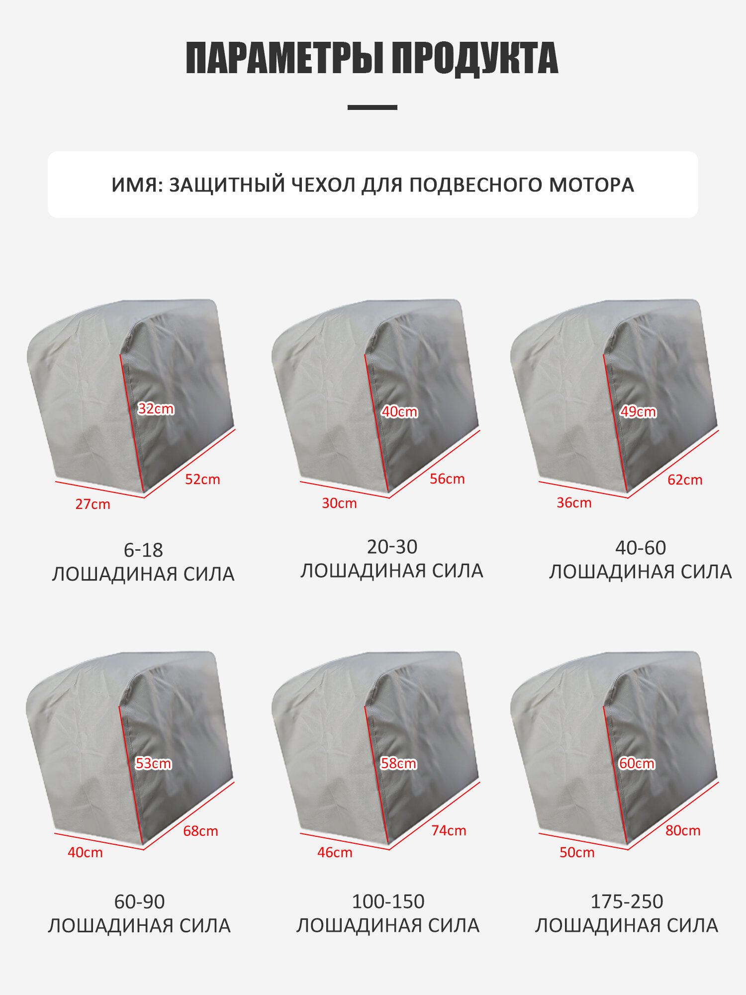 Чехол для лодки — фото 1