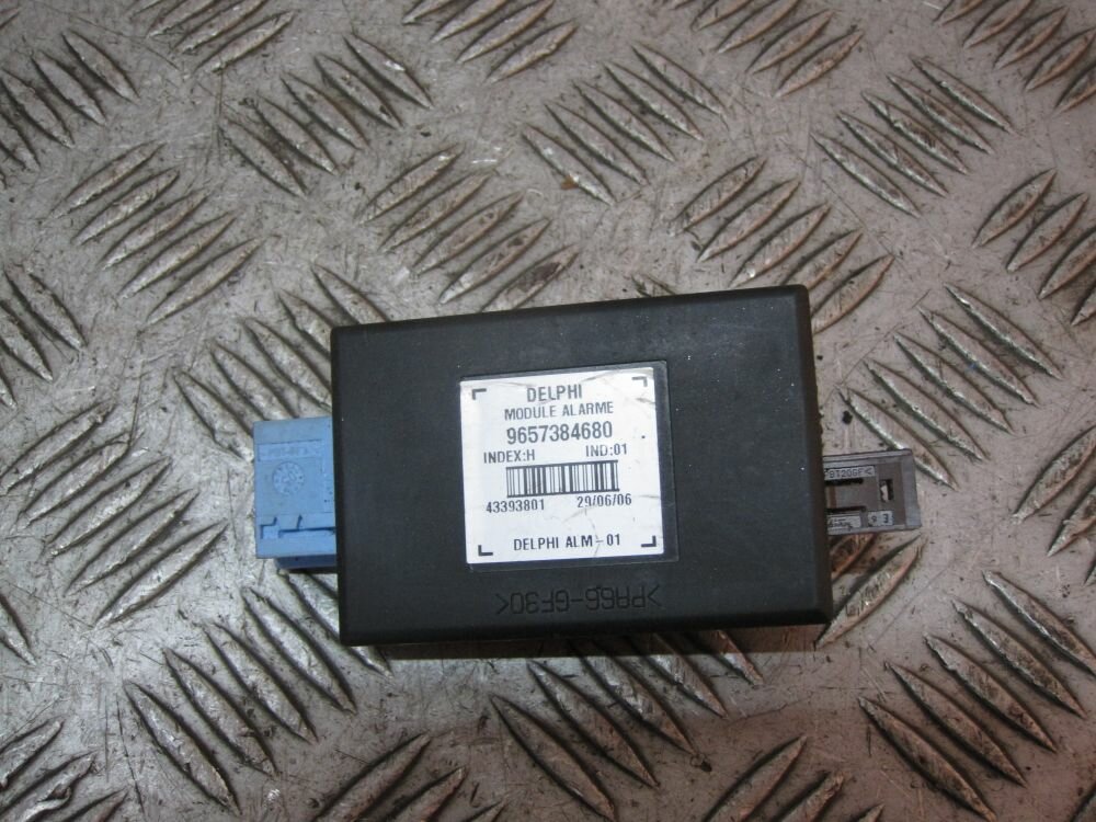 Блок сигнализации (штатной) Peugeot 607 2004—2010 9657384680