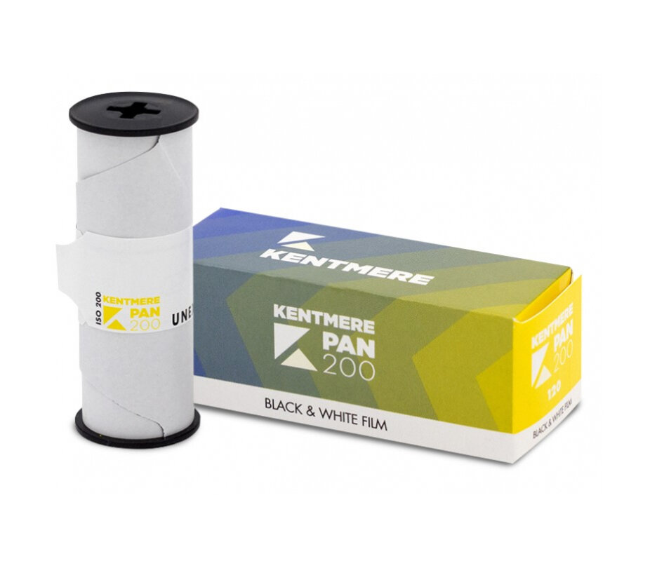 Фотопленка Ilford Kentmere Pan 200, 120 формат, черно-белая, негативная