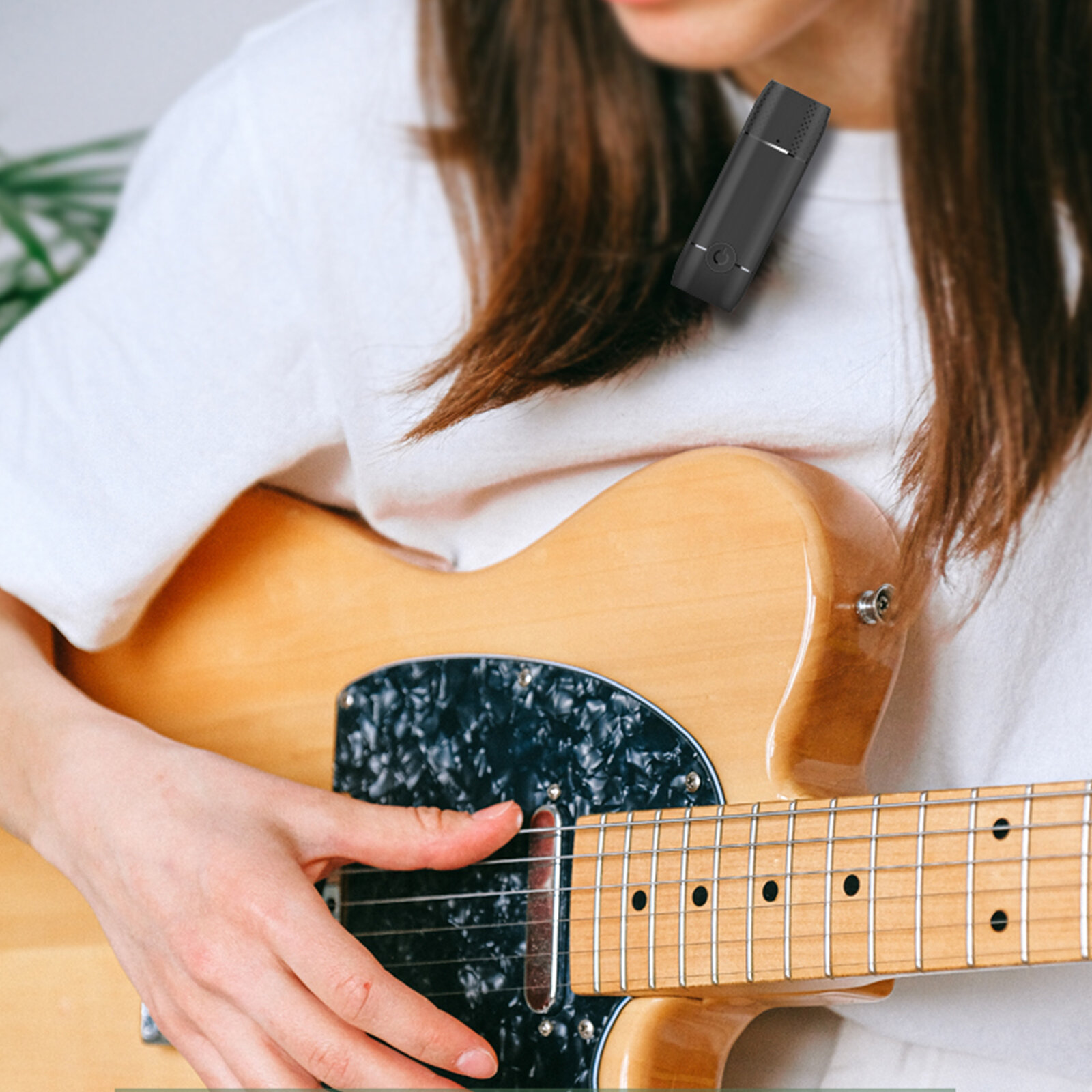 Беспроводной петличный микрофон с шумоподавлением, для смартфона, съемки видео и стримов