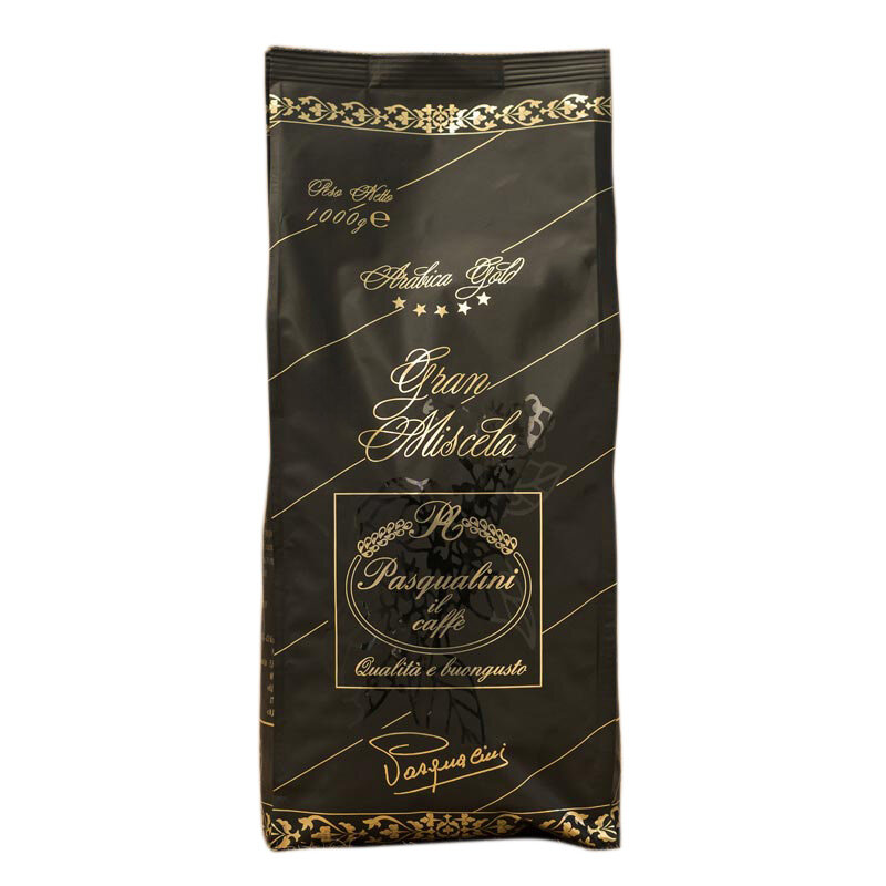Кофе в зёрнах Pasqualini Arabica Gold 1000g