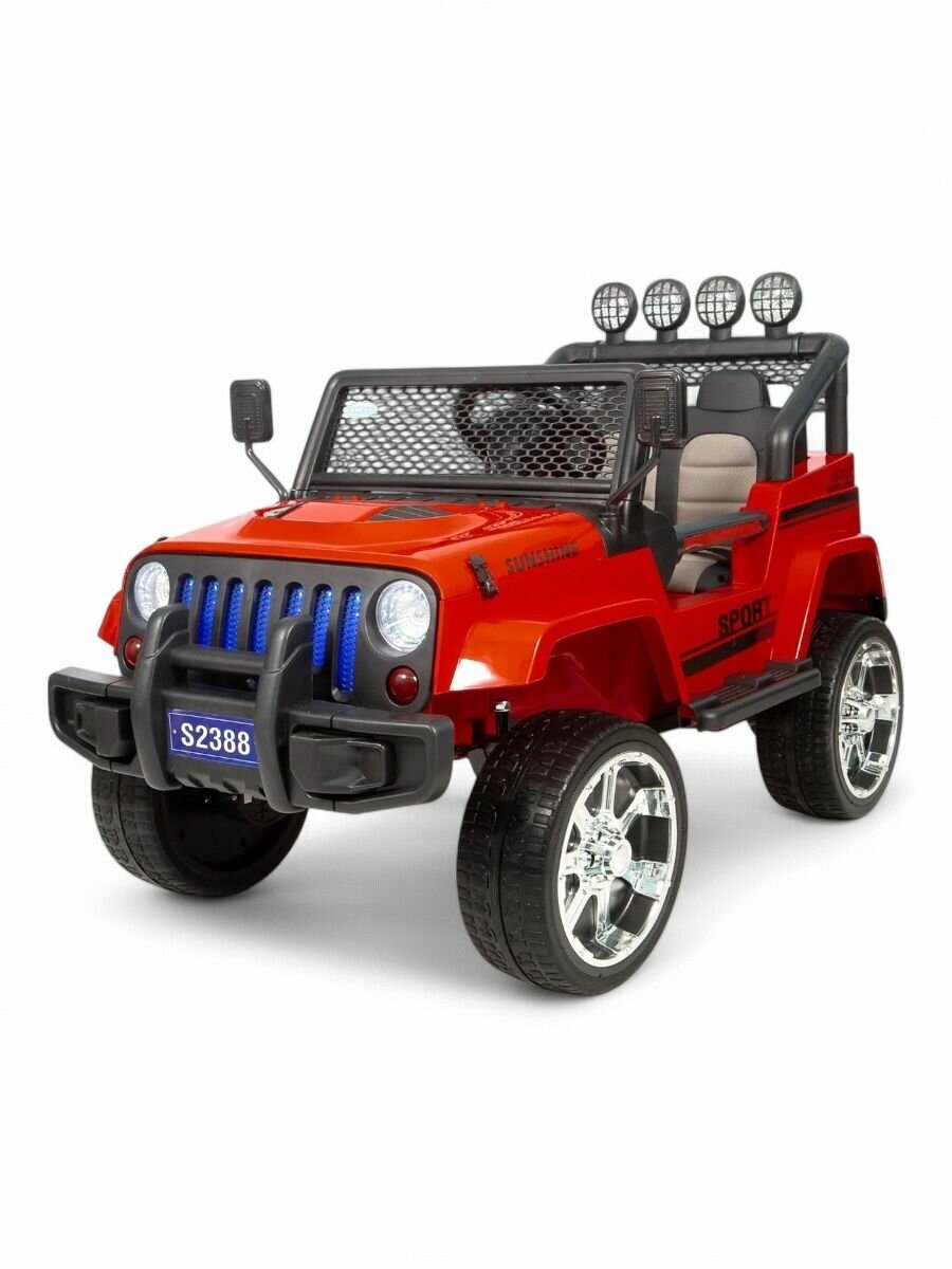 Детский электромобиль Джип (полный привод) S2388-R
