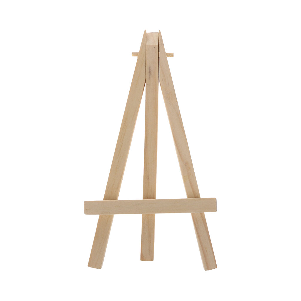 Мини Деревянный Мольберт Держатель Для Художественных Работ Подставка Регулируемая для Треугольной Стойки Полка для Начинающих Начинающих Изучать Ремесла Creatio