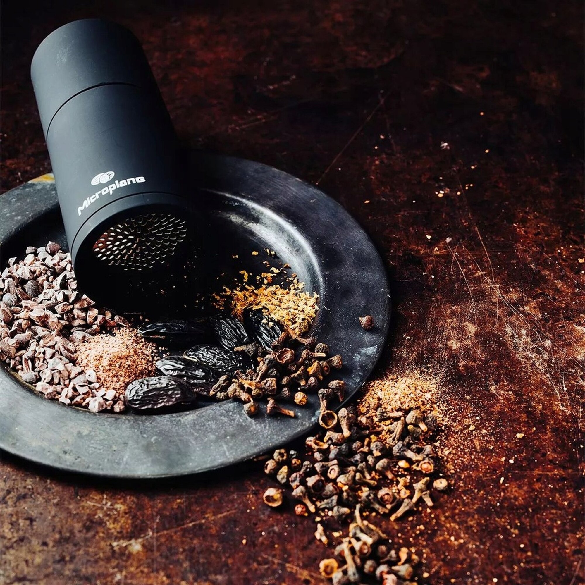 Набор для выпечки Microplane Gurme Grinder, нержавеющая сталь, 4 предмета, черный