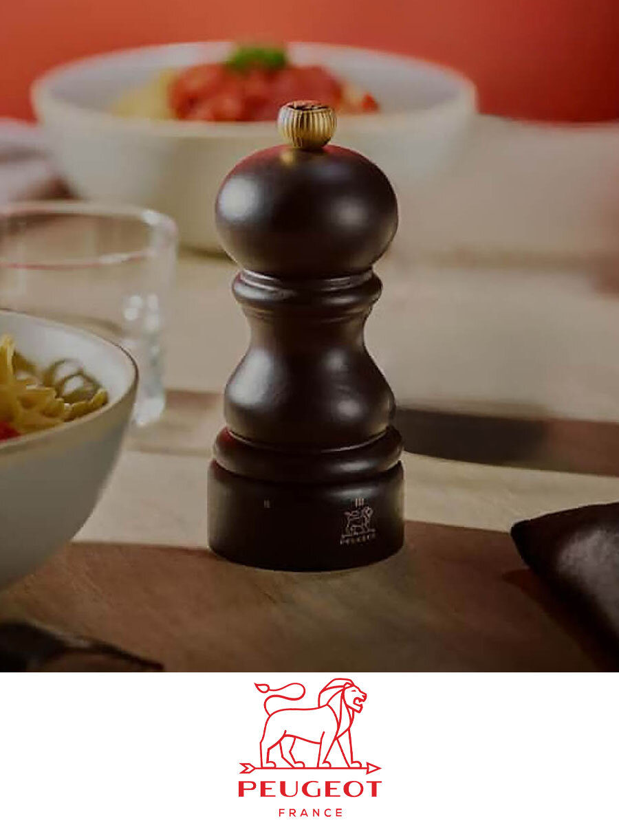 Мельница для соли Peugeot Paris с механизмом u'Select, шоколад, 12 см