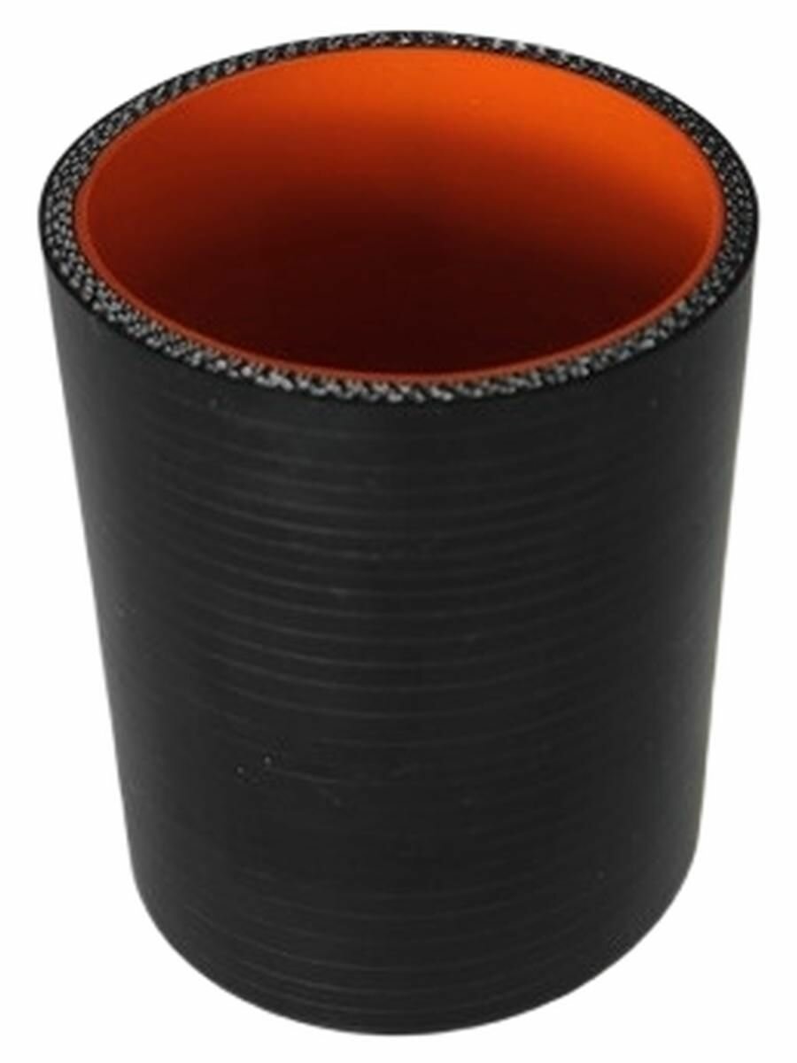Патрубок интеркулера Volkswagen (d64, L90), 2TC.117.231 (черный силикон)