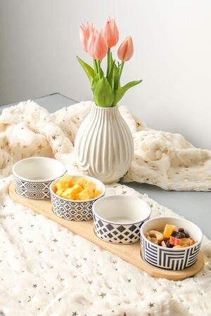 Сервировочный набор арти графиче, 38х10 см, 5 предметов, Koopman International 278000220