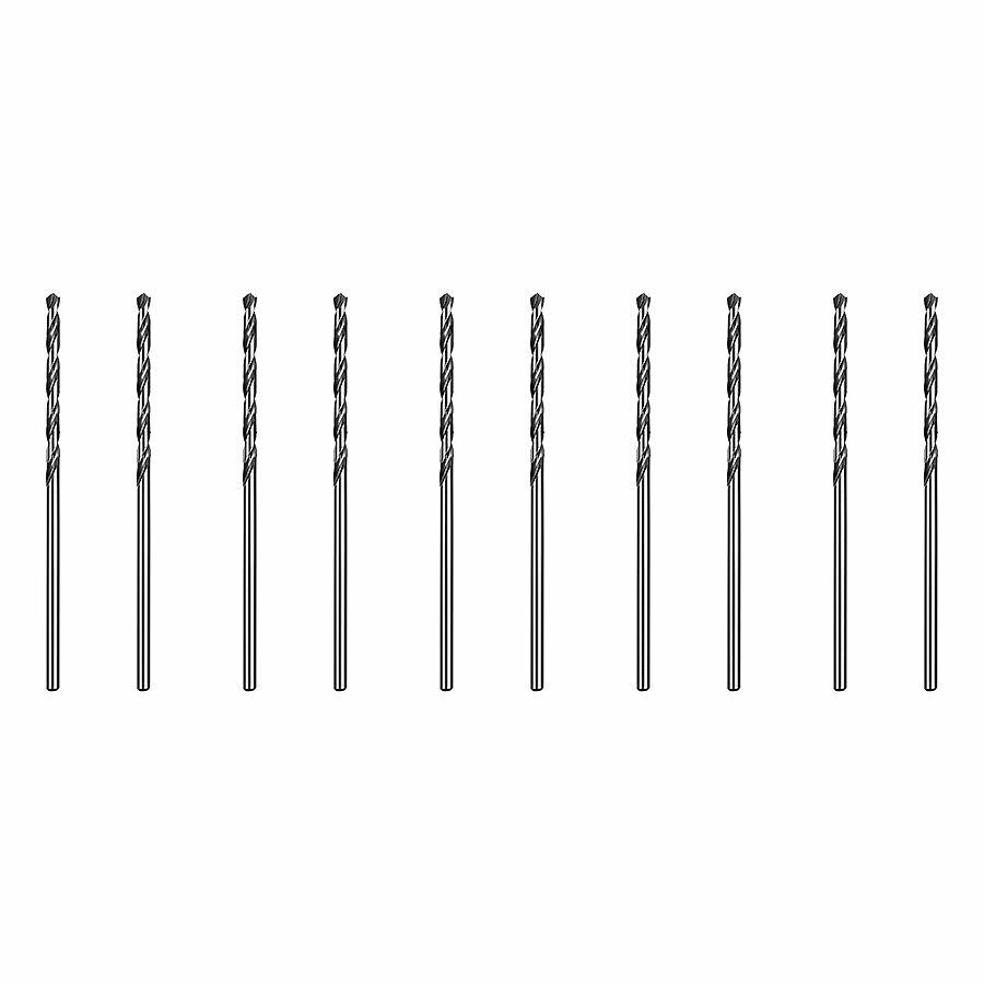 Сверло по металлу спиральное 2,5х57 мм (10 шт.)