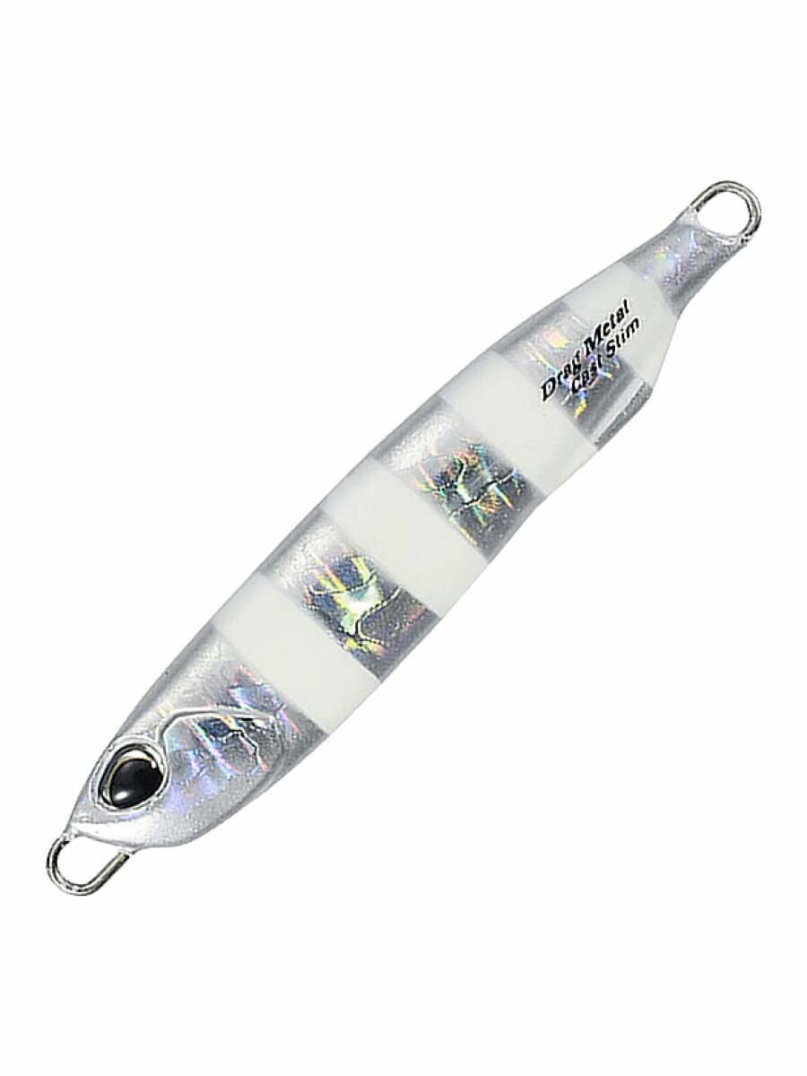Блесна пилькер DUO International Drag Metal Cast Slim, 20 г, PJA0101 Zebra Glow