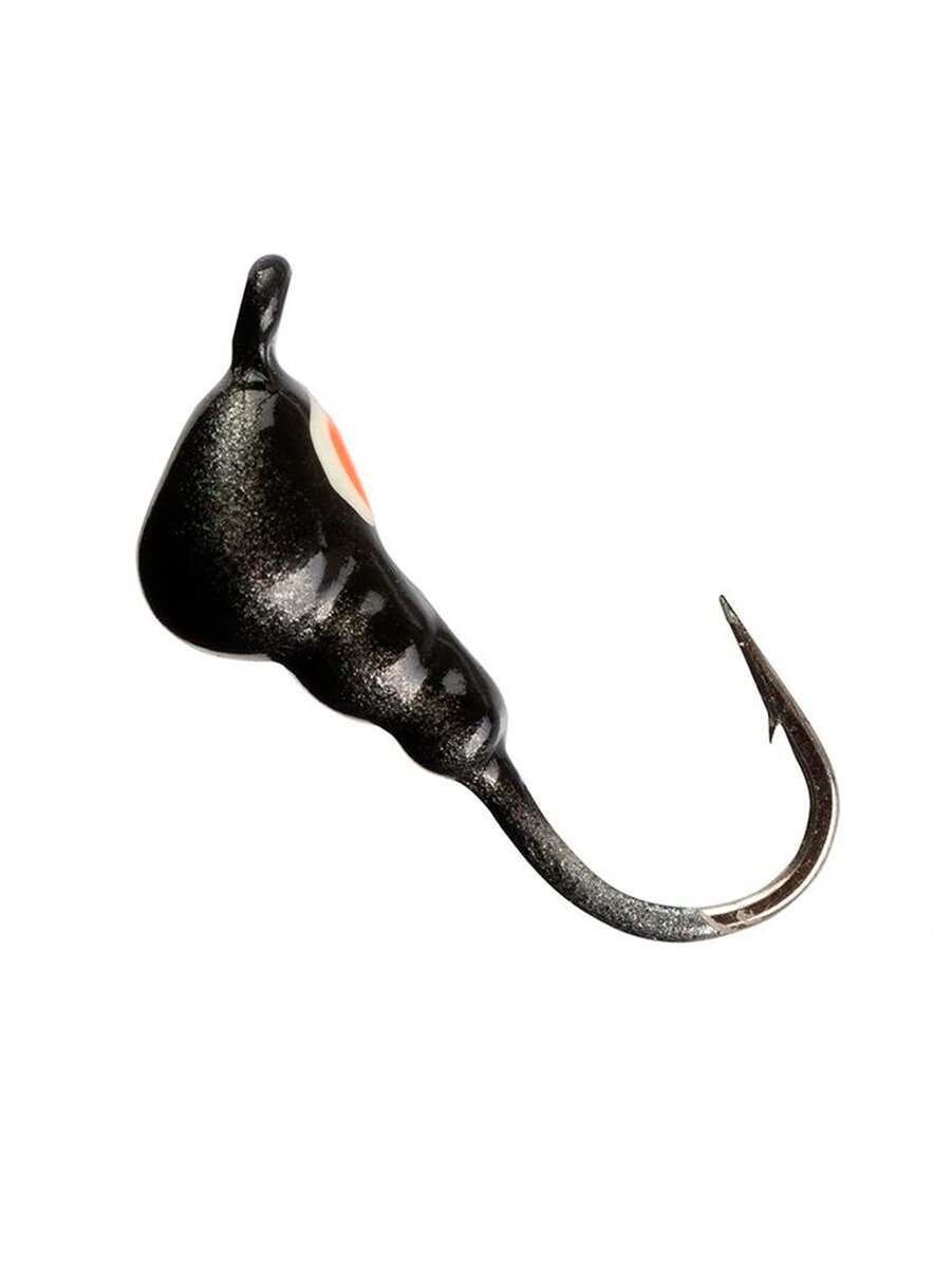 Мормышка Helios вольфрамовая Муравей с ушком крашеная 4мм 0,80гр 31 (MW-1340-31), 10 штук в упаковке