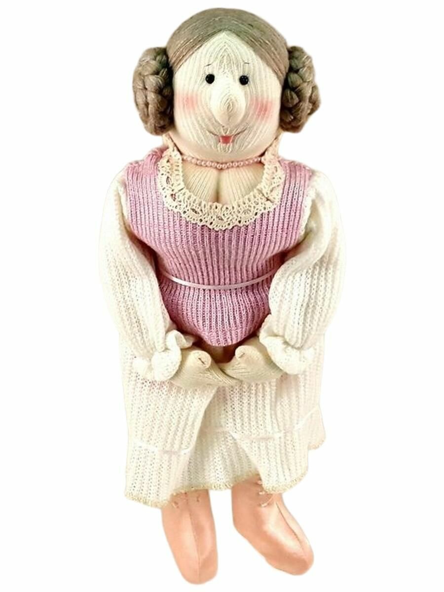 Кукла Купчиха, текстильная, мягконабивная, игровая, подарочная, авторская, ручной работы