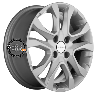 Диск автомобильный литой Khomen Wheels KHW1503 (Logan) 15x6 4x100 et40 dia60.1 F-Silver