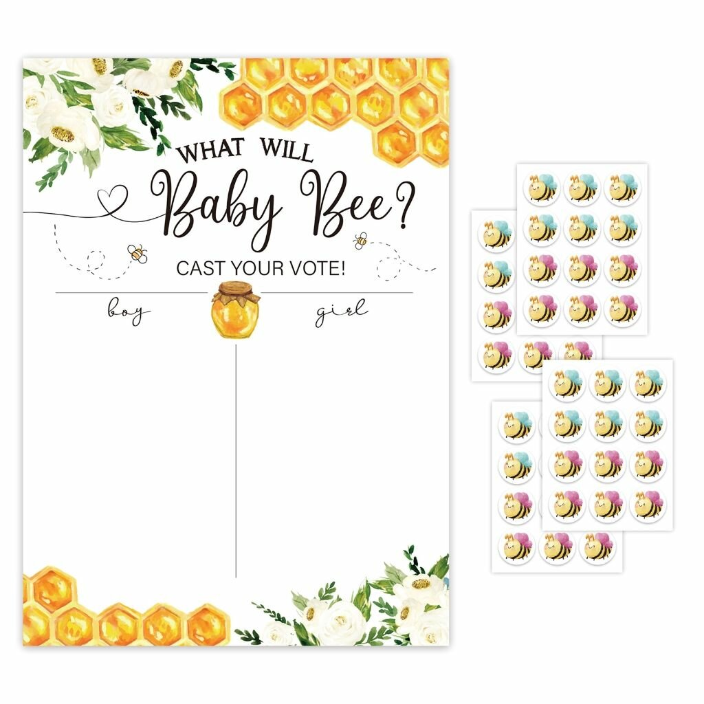 Объявление пола ребенка: декор и голосование